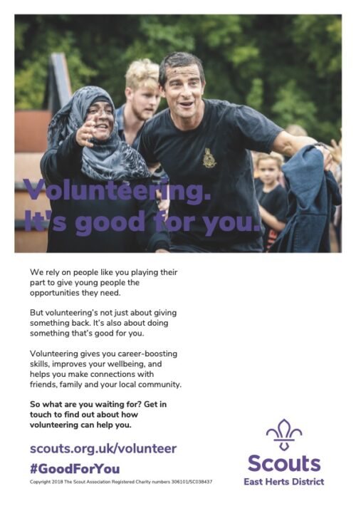 recruitment poster | East Herts District Scouts